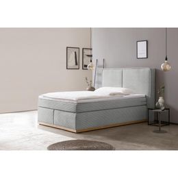 Home Affaire Boxspringbett &raquo;SHERWOOD Cord Hotelbett, Polsterbett Premiumbett Boxbett&laquo; Bestseller Otto ́s Choice Luxusbett in 4 Breiten, Hochwertiger 