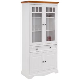OTTO home Vitrine &raquo;Melissa&laquo; H&ouml;he 190 cm gelb