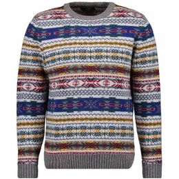 Ragman Herren Ragman Rundhalspullover bunt 56