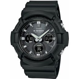 Casio G-Shock Herren Casio G-SHOCK Funkchronograph Quarzuhr,Armbanduhr,Herrenuhr,Weltzeit, bis 20bar wasserd.Resinarmband schwarz