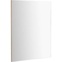Welltime Badspiegel &raquo;Lund Badezimmerspiegel Spiegelschrank ohne LED Beleuchtung&laquo; Spiegel Breite 58cm klassisches Design f&uuml;rs Badezimmer silber MDF, 