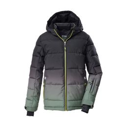 Killtec Jungen Skijacke &raquo;KSW 382 BYS SKI QLTD JCKT&laquo; Wasserabweisende, winddichte Winterjacke mit regulierbarer Kapuze gr&uuml;n 128