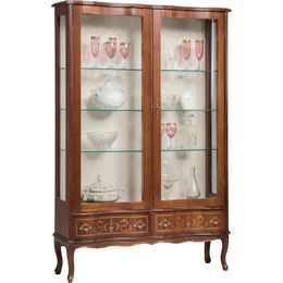 Home Affaire Vitrine &raquo;PUCCINI 563&laquo; H&ouml;he 170 cm braun