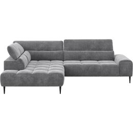 COTTA Ecksofa &raquo;Theo L-Form, B: 298 cm&laquo; mit Kopfteilverstellung, optional Sitztiefenverstellung 92% POLYESTER (PES) / 8% POLYAMID (PA)