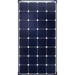 offgridtec Solarmodul &raquo;SPR-100 120W 12V High-End Solarpanel&laquo; extrem wiederstandsf&auml;higes ESG-Glas schwarz