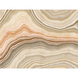 Livingwalls living walls Fototapete &raquo;The Wall&laquo; Motiv Steinoptik gemustert glatt Fototapete Modern Tapete Marmor Tapeten Wohnzimmer Design Kinderzimmer beige Vinyl