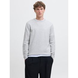 Jack & Jones Jack & Jones Herren Strickpullover &raquo;JJEPERFECT WOOL KNIT CREW NECK SN&laquo; grau S