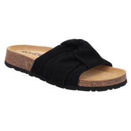 Rohde Damen Pantolette &raquo;MILANO&laquo; Sommerschuh, Strandschuh, Urlaubschuh, Schlappen, Hausschuh schwarz 41