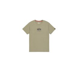 Alpha Industries Damen T-Shirt &raquo;Basic T-Shirt ML&laquo; gr&uuml;n L