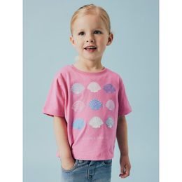 name it M&auml;dchen T-Shirt &raquo;NMFJASSA SS NREG TOP PB&laquo; pink 110