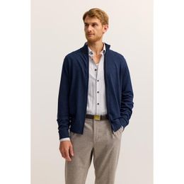 Bugatti Herren Bugatti Strickjacke &raquo;Regular Fit&laquo; aus Baumwolle mit Stehkragen L
