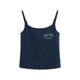 Superdry Damen Tanktop &raquo;ATH ESS GRAPHIC CAMI&laquo; mit h&uuml;bschem Spitzen-Detail am Auschnitt M