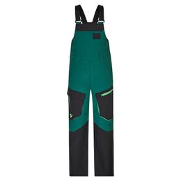 Ziener Jungen Skihose &raquo;AKANDO-BIB&laquo; gr&uuml;n 104, EURO-Gr&ouml;&szlig;en