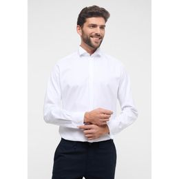 Eterna Herren Langarmhemd &raquo;MODERN FIT&laquo; NON IRON (b&uuml;gelfrei) wei&szlig; 43, Normalgr&ouml;&szlig;en