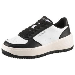 Skechers Damen Sneaker &raquo;GRAND 92-STEADY WINNING&laquo; , Retro Sneaker, Plateausneaker mit markanter Laufsohle schwarz-wei&szlig; 41