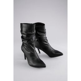 Aniston Shoes Damen Aniston SHOES Stiefelette mit Raffungen am slouchy Schaft - NEUE KOLLEKTION 40