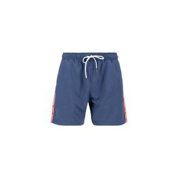 Alpha Industries Herren Shorts &raquo;RBF Tape Swim Short&laquo; blau XS, Normalgr&ouml;&szlig;en