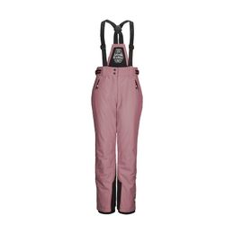 Killtec M&auml;dchen Skihose &raquo;KSW 213 GRLS SKI PNTS&laquo; Wasserdichte, atmungsaktive Skihose mit verstellbarer Taille rosa 140, Normalgr&ouml;&szlig;en