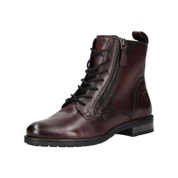 Bagatt Damen Bagatt Schn&uuml;rstiefelette &raquo;Bagatt Stiefelette Leder&laquo; rot 36