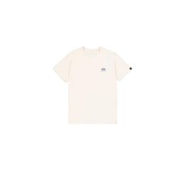 Alpha Industries Damen T-Shirt &raquo;Backprint T-Shirt&laquo; wei&szlig; 3XL