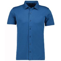 Ragman Herren Ragman Poloshirt blau L