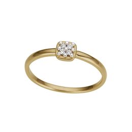 Firetti Damen Diamantring &raquo;Schmuck Geschenk Gold 333 Damenring Goldring Diamant&laquo; mit Brillanten gold
