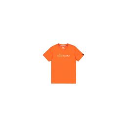 Alpha Industries Jungen T-Shirt &raquo;Alpha Label T-Shirt K&laquo; orange 16