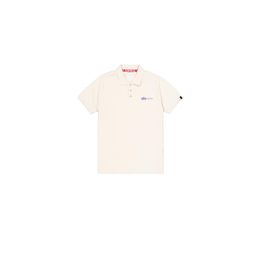 Alpha Industries Herren Poloshirt &raquo;Basic Polo SL&laquo; wei&szlig; XL
