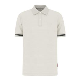JOOP! Joop Jeans Herren Poloshirt &raquo;Amare&laquo; mit Streifen am &Auml;rmel beige L