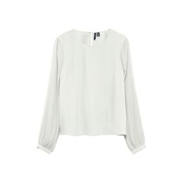 V&eacute;ro Moda Vero Moda Damen Blusenshirt &raquo;VMSIGNE LS PLISSE TOP WVN&laquo; mit Schlingenverschluss M