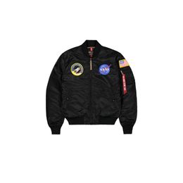 Alpha Industries Damen Bomberjacke &raquo;MA-1 VF Vintage Fit NASA&laquo; schwarz S