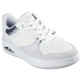 Skechers Damen Sneaker &raquo;UNO CTL&laquo; Retro Sneaker, Schn&uuml;rschuh mit Materialmix wei&szlig; 36