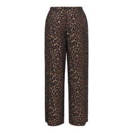 Only Damen Only Schlupfhose &raquo;ONLALTA MW STRING WIDE AOP PANT PNT ZLO&laquo; XL, L&auml;nge 32