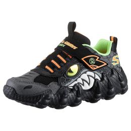 Skechers Jungen Sneaker &raquo;SKECH-O-SAURUS LIGHTS&laquo; Blinkschuh, Trekkingschuh, Kindergartenschuh mit markanter Profilsohle schwarz 30
