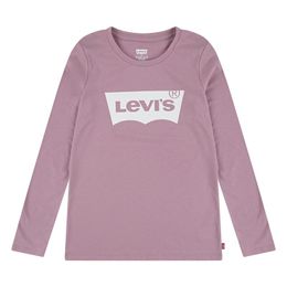 Levi's Kids M&auml;dchen Levi's Kids Langarmshirt &raquo;LS BATWING TEE&laquo; mit Logo Print for GIRLS lila 16 (164)