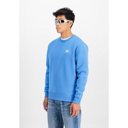 Alpha Industries Damen &raquo;Basic Sweatshirt SL&laquo; blau M