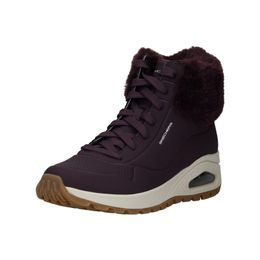 Skechers Damen Schn&uuml;rstiefelette &raquo; Stiefelette Lederimitat/Textil&laquo; rot 39