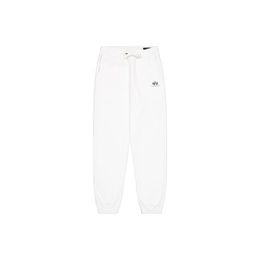 Alpha Industries Herren Jogginghose &raquo;Basic Jogger SL II&laquo; wei&szlig; L, Normalgr&ouml;&szlig;en