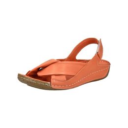 Andrea Conti Damen Riemchensandale &raquo; Sandalen Leder&laquo; orange 42