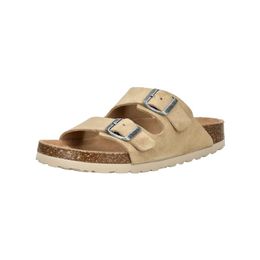 COSMOS Comfort Damen COSMOS Comfort Pantolette &raquo;COSMOS Comfort Pantoletten Leder&laquo; beige 38