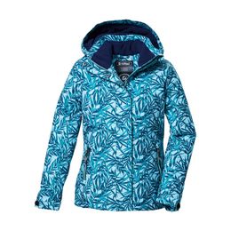 Killtec M&auml;dchen Funktionsjacke &raquo;KOW 355 GRLS JCKT&laquo; Wasserdichte M&auml;dchenjacke mit Kapuze, Schneefang und Fleece gr&uuml;n 176