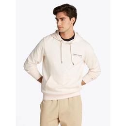 Tommy Hilfiger Herren Kapuzensweatshirt &raquo;HILFIGER COLOR PHOTO PRT HOODIE&laquo;, mit gro&szlig;em Fotoprint auf dem R&uuml;cken wei&szlig; M