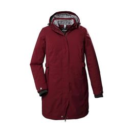 STOY Damen STOY Parka &raquo;STW 11 WMN PRK&laquo; Wasserdichter, atmungsaktiver Damenparka mit abnehmbarer Kapuze rot 50