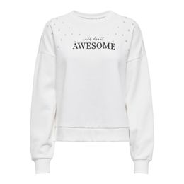 Only Damen Only Sweatshirt &raquo;ONLJENNA L/S O-NECK EMB. BOX SWT&laquo; M