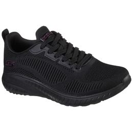 Skechers Damen Sneaker &raquo;BOBS SQUAD CHAOS FACE OFF&laquo; Freizeitschuh, Halbschuh, Schn&uuml;rschuh mit Komfort-Innensohle schwarz 41