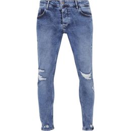 2Y Premium Herren 2Y Premium Bequeme Jeans &raquo;2Y Premium Herren 2Y Destroyed Skinny Cropped Denim&laquo; 30, Normalgr&ouml;&szlig;en