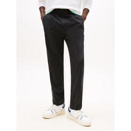 Tommy Jeans Herren Stoffhose &raquo;TJM ISAAC LIGHT COTTON PANTS&laquo; Mit G&uuml;rtelschlaufen schwarz 33, L&auml;nge 34