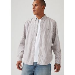 Levi's Levi's Herren Langarmhemd &raquo;AUTHENTIC BUTTON DOWN&laquo; mit Ton-in-Ton Logostickerei auf der Brust XL, N-Gr