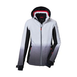 Killtec Damen Skijacke &raquo;KSW 63 WMN SKI JCKT&laquo; Atmungsaktive, wasserdichte Damen Skijacke mit abnehmbarer Kapuze beige 40