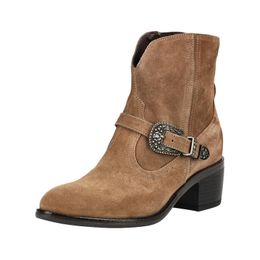 Nero Giardini Damen Bikerboots &raquo; Stiefelette Nubukleder&laquo; braun 37